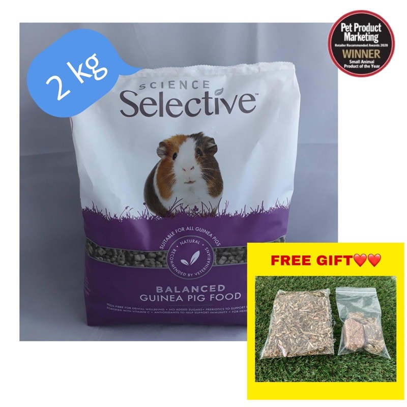 💥fast ship💥Science selective GUINEA PIG food 2kg makanan tikus Belanda ...