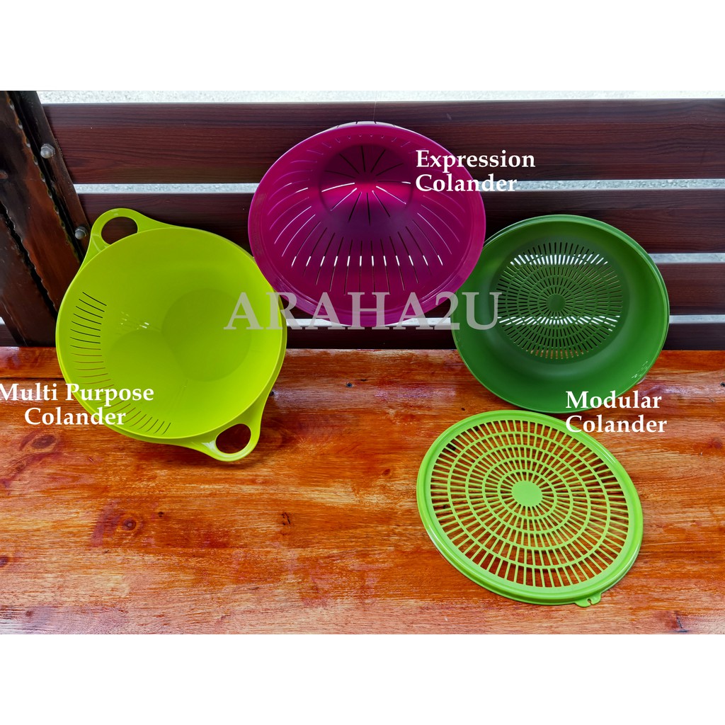 Tupperware Multi Purpose, Expression, Modular Colander (1pc) Strainer ...