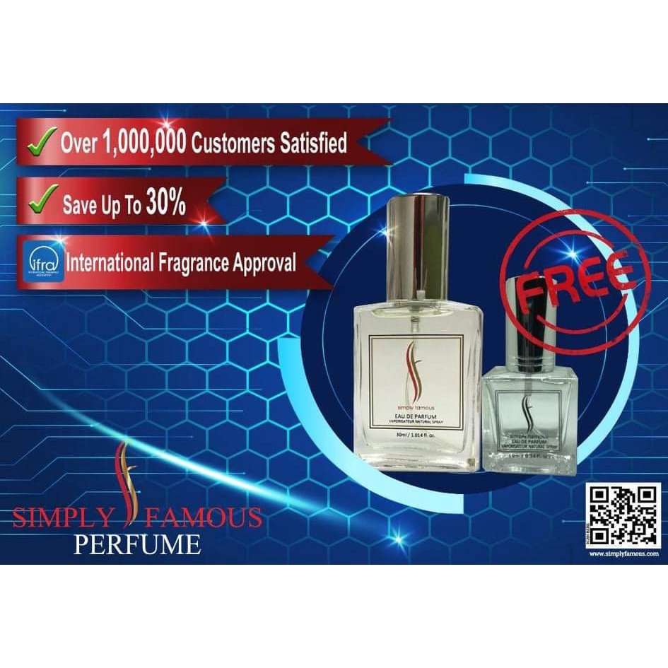 SIMPLY FAMOUS PERFUME FOR HER 30ML&10ML(Botol lama) | Shopee Malaysia