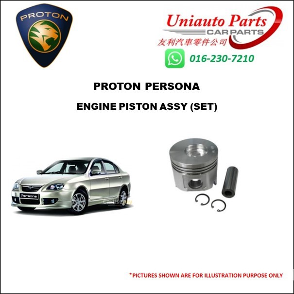 PROTON PERSONA ENGINE PISTON ASSY (SET) | Shopee Malaysia