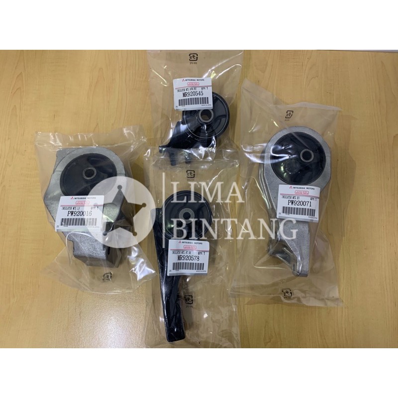 Proton Saga FLX Auto Manual Engine Mounting Set MMC OEM 4 Pcs Per Set ...