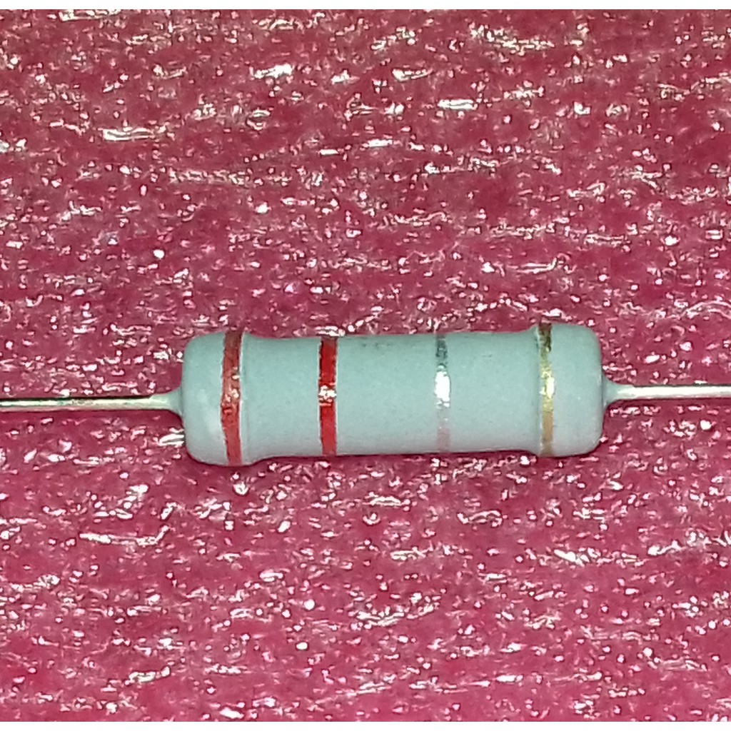 2W 3W CARBON FILM RESISTORS 0.1R/0.12R/0.15R/0.18R/0.2R/0.22R/0.24R/0 ...