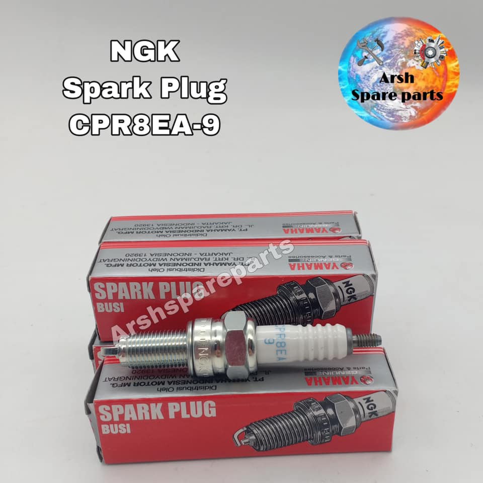 NGK SPARK PLUG YAMAHA CPR8EA FOR YAMAHA LC135 V1-V6 / CR8E FOR Y15Z Y15ZR ORIGINAL | Shopee Malaysia