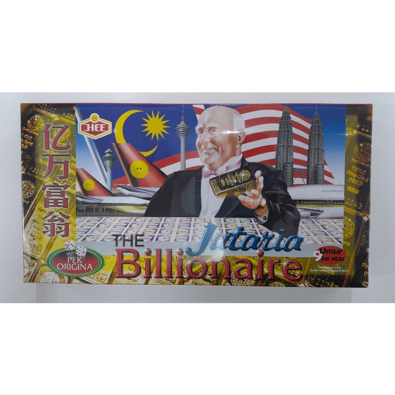 THE BILLIONAIRE JUTARIA FUN BOARD AND DICE GAME (FOR CHILDREN ABOVE 9 ...