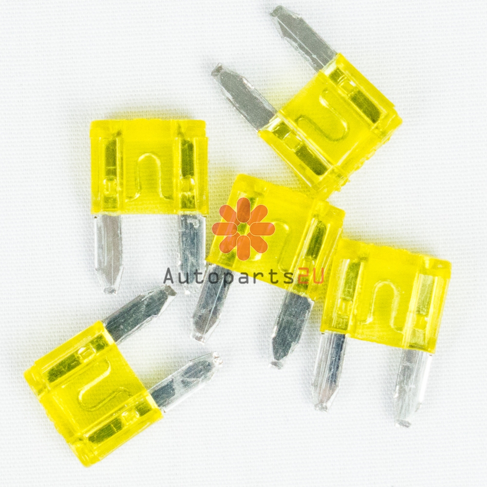 Plug in Fuses Small Yellow 20AMP (5pcs) | Shopee Malaysia