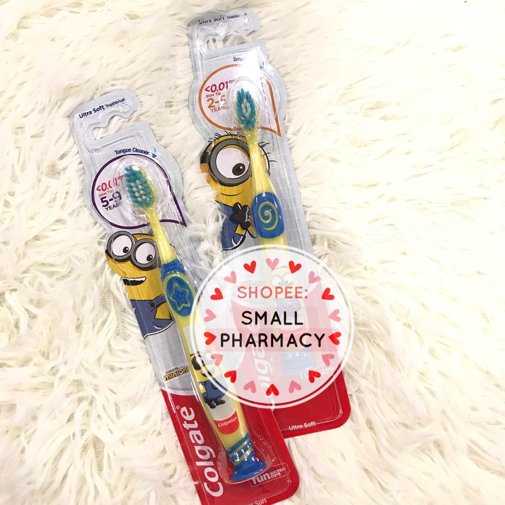 Colgate Kids Minions Toothbrush 2-5 years old / 5-9 years old Ultra ...
