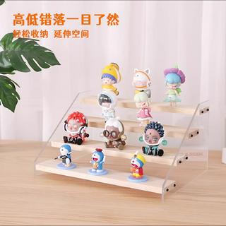 Popmart Display Acrylic Display Stand Shelf Display Shelf Crystal ...