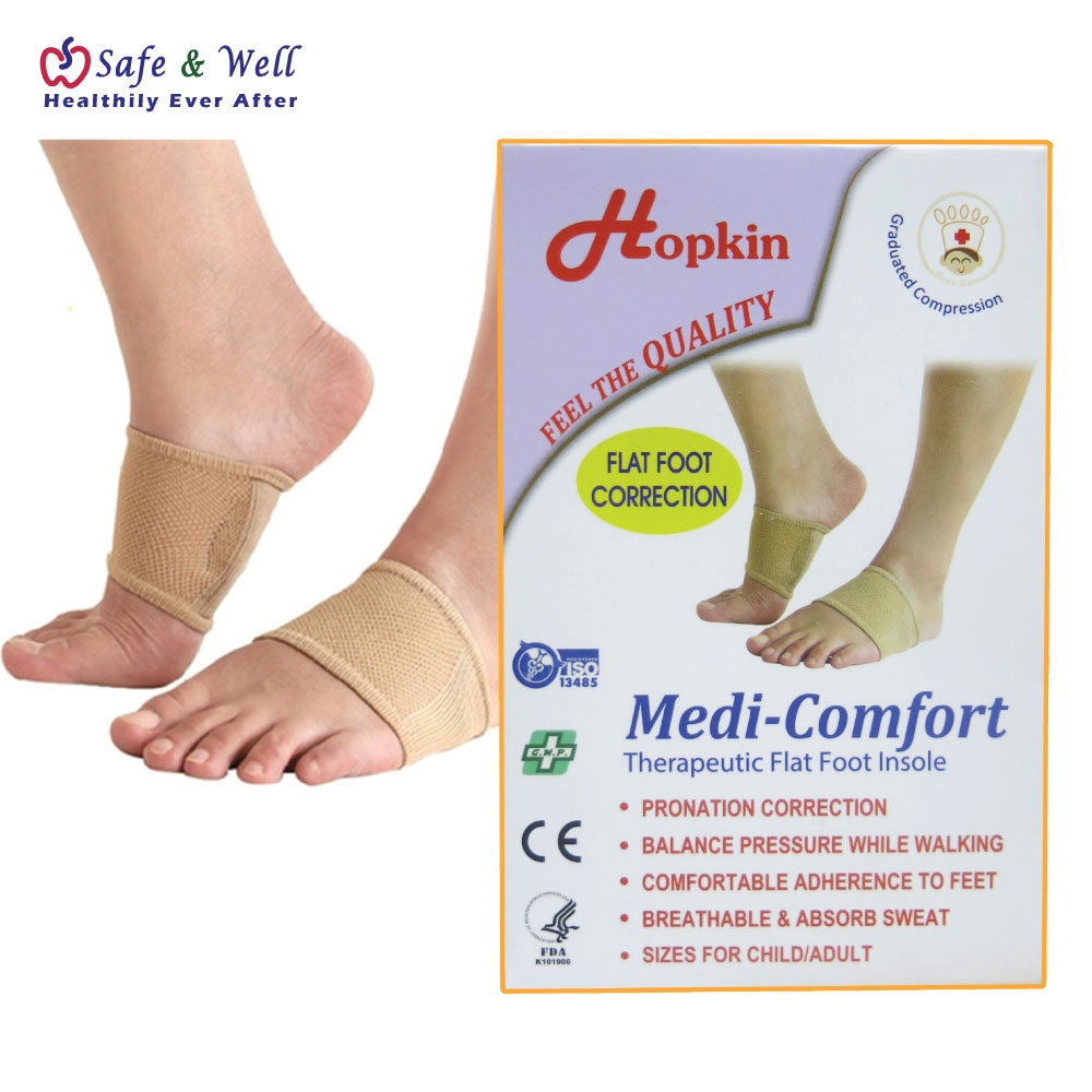 HOPKIN FLAT FOOT INSOLE - ADULT (INSOLE KAKI RATA) | Shopee Malaysia