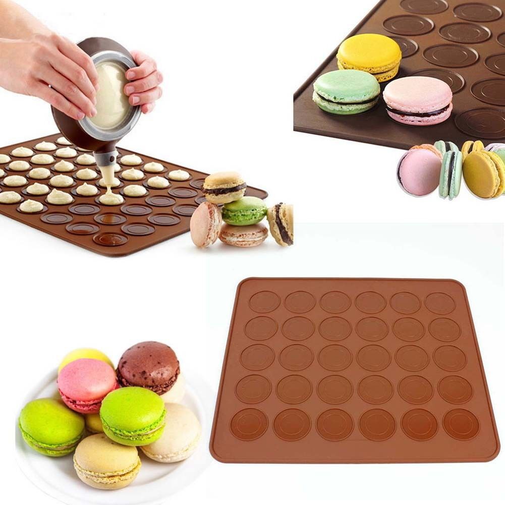 (Ready Stock) 30-Cavity Pastry Muffin Cake Macaron Oven Baking Mould ...
