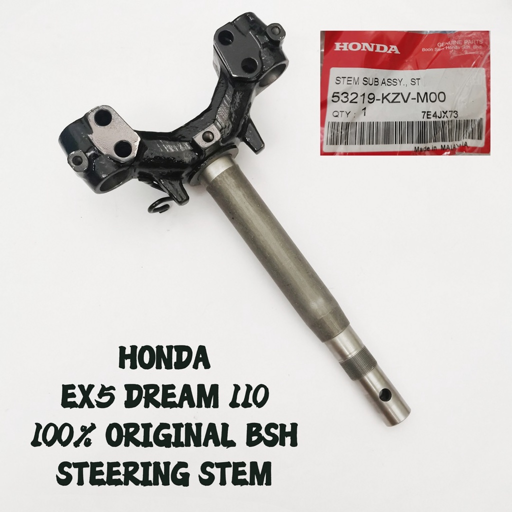 100% ORIGINAL BSH HONDA RS150 V1 V2 RSX VARIO150 VARIO 150 EX5 DREAM110 FI DREAM 110 STEERING ...