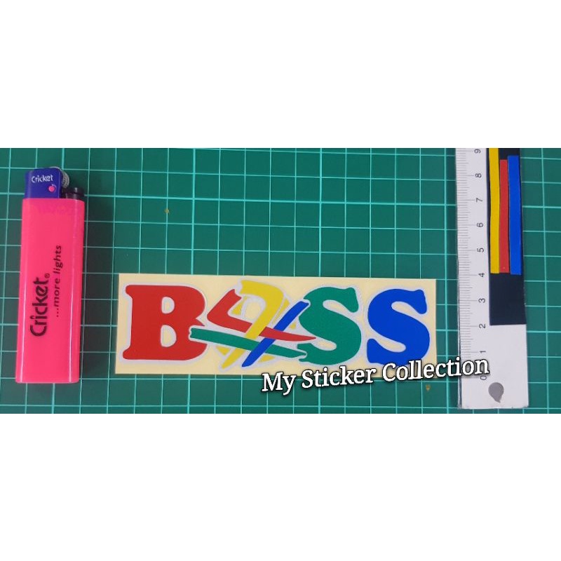Pangkah Benetton (X-men/OnxOn/Boss) Sticker Cutting Designs Overlapping ...
