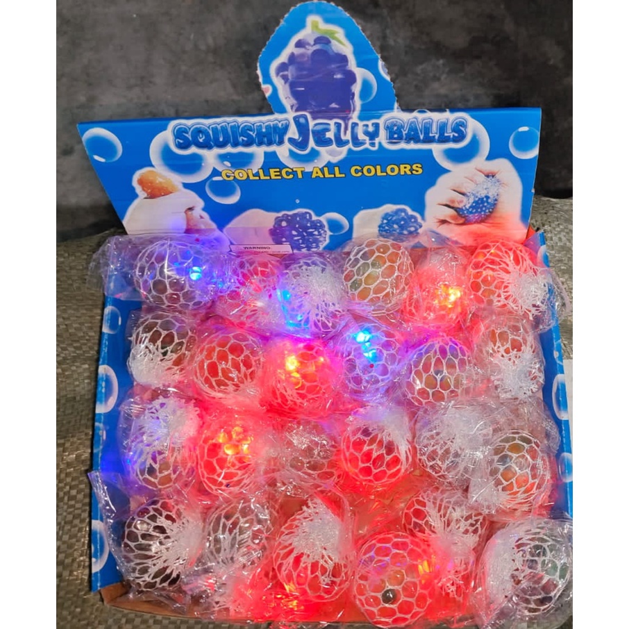 Stress Ball/Squish Ball Stress Ball Rainbow LED And NON LED per Pack ...