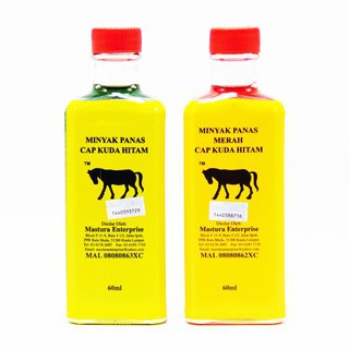 CAP KUDA HITAM MINYAK PANAS (60ml)#HOLOGREAM# ORIGINAL (Exp 2022 ...