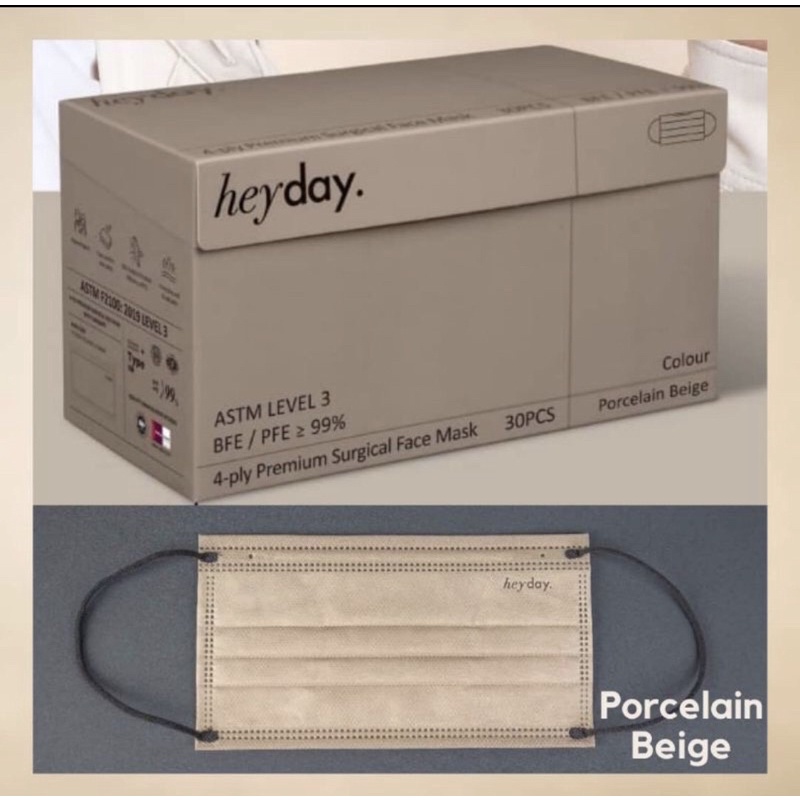 (Ready Stock)Heyday 4Ply Premium Surgical/Medical face mask(MaskOn ...
