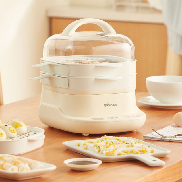 Bear Eletric Double Layer Food Steamer Multifunction Chee Cheong Fun ...