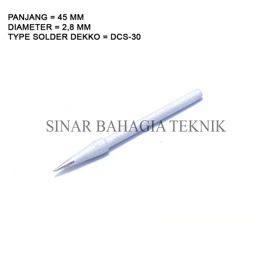 MATA Dekko SOLDERING EYE FOR 30W DCS30 - DEKO SOLDER TIP 30 W DCS 30 - REFILL CHANGE SOLDERING ...