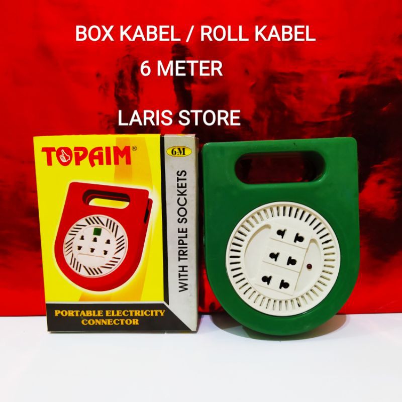 Topaim 6 Meter Cable/Roll Box | Shopee Malaysia