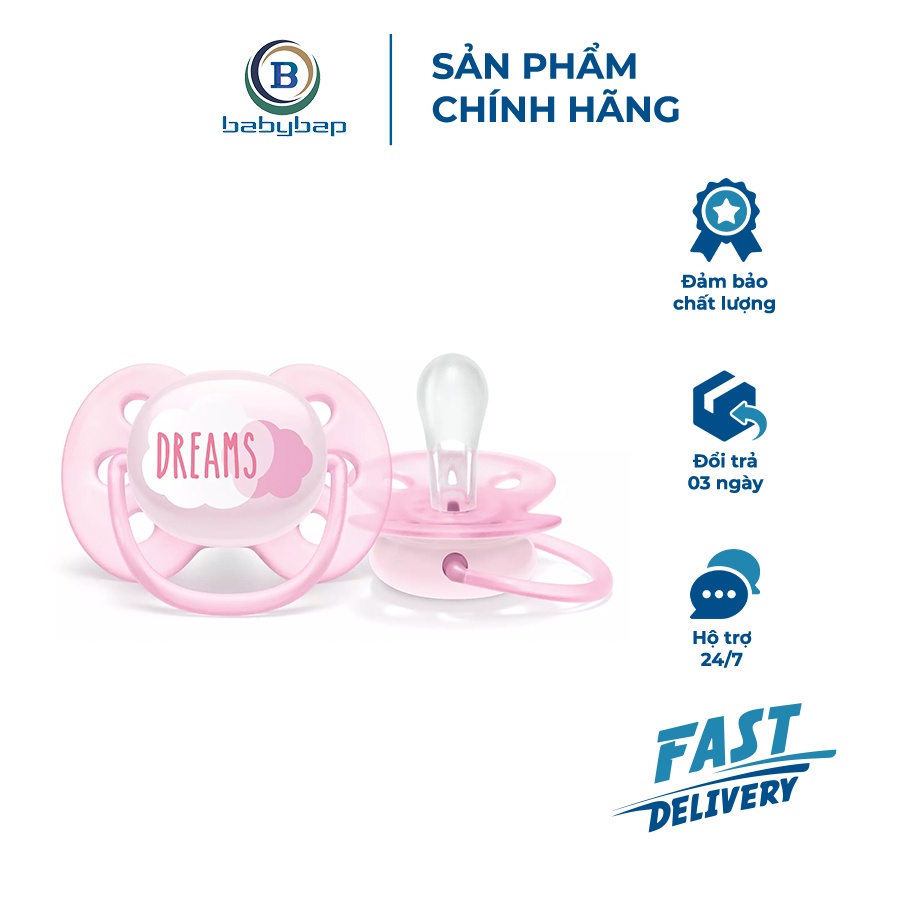 Philips Avent Super Soft Baby Pacifier (single pack) | Shopee Malaysia