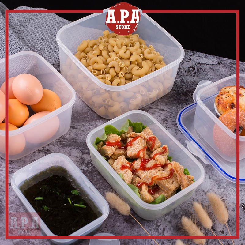 APA Food Storage Airtight Container Stackable Kitchenware Refrigerator ...