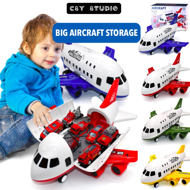 Big Aircraft 35cm Big Aeroplane Large Aeroplance Kapal Terbang Besar ...
