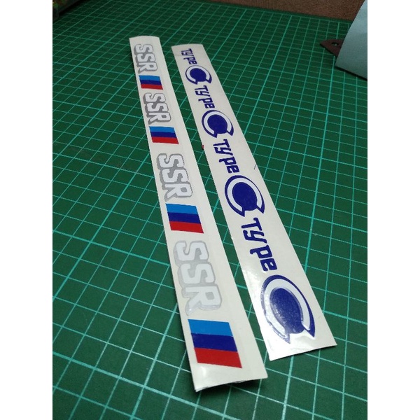 STICKER SPORT RIM SSR TYPE C CUTTINNG MACHINE | Shopee Malaysia