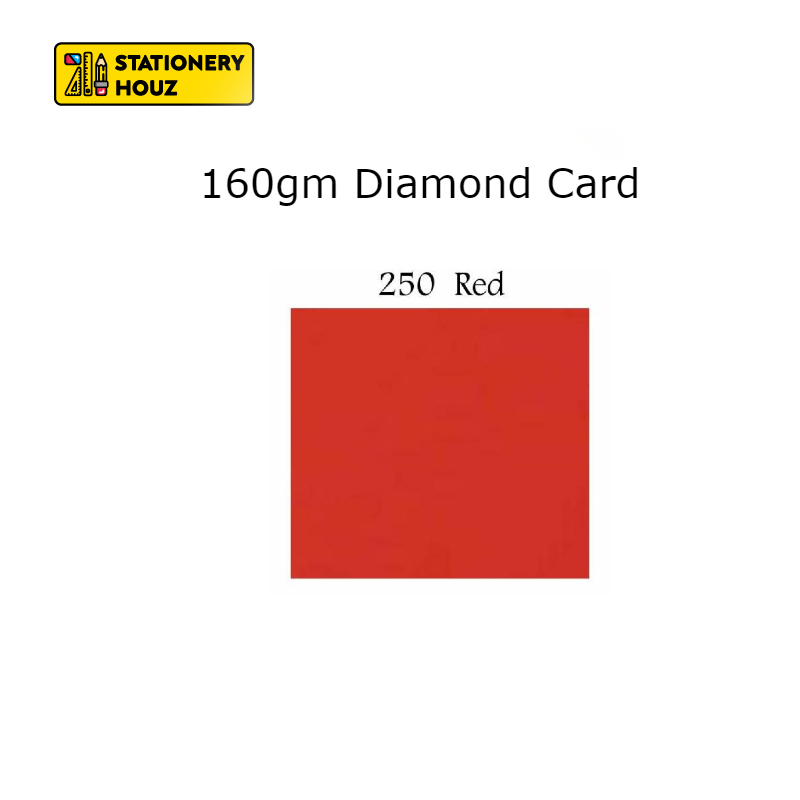 Stationery Houz A4 Diamond Card 160gsm 20sht/100sht (Dark Colour)160g ...