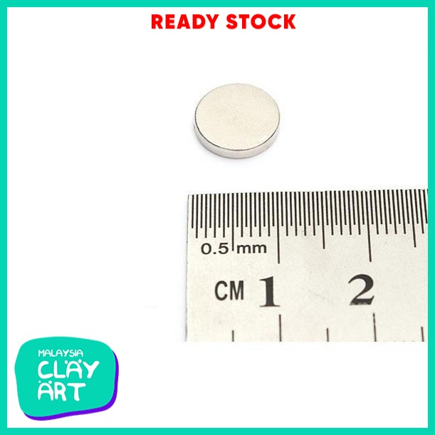 10 X MINI DIY MAGNET (10MM X 1.5MM) | Shopee Malaysia