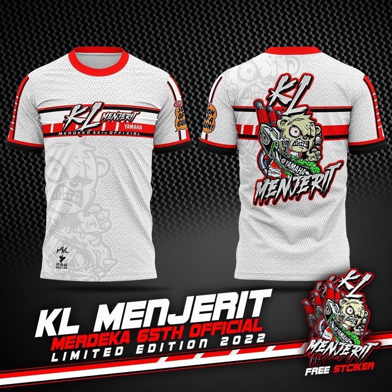KL MENJERIT MERDEKA 65 2022 LIMITED EDITION JERSI YAMAHA STP SON OF A ...