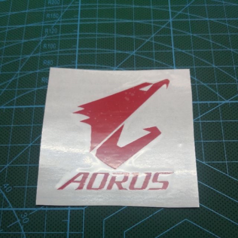 AORUS Logo Pc Sticker Vinyl Decals 5cm | Shopee Malaysia
