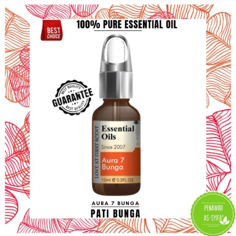 [Ruqyah Ready]💯% PURE ESSENTIAL OIL🚩PATI BUNGA / AURA 7 BUNGA #NO.1 ...