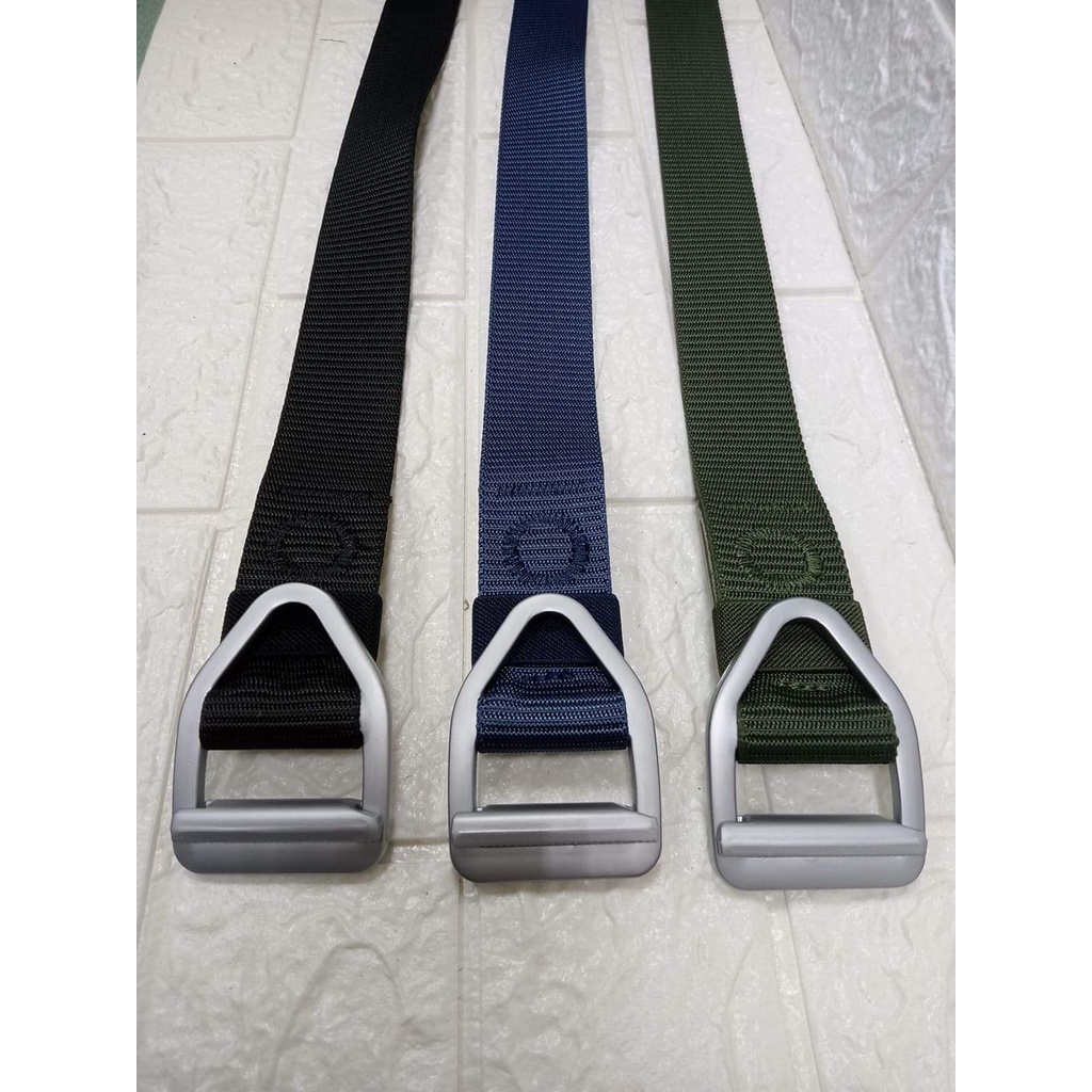 [READY STOCK] Belt canvas buckle waistband tali pinggang kain unisex ...