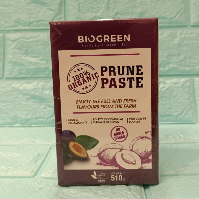BIOGREEN 100% Organic Prune Paste 510g | Shopee Malaysia