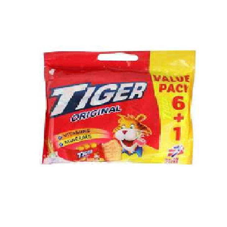 Tiger Original Biscuits 60g x 7 pack | Shopee Malaysia