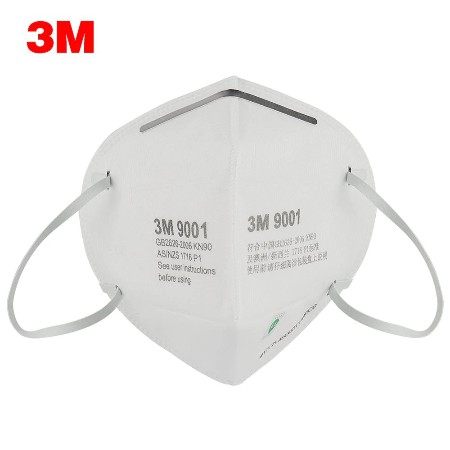 Ready Stock 3M Facemask Model 9001 Facemask Earloop Type (1 pce) Class N95/KN95/KP95/K90 ...