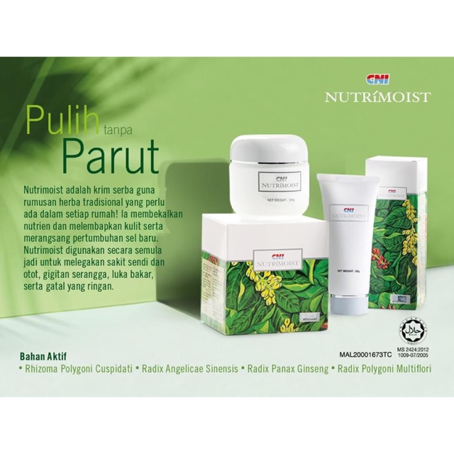 CNI NUTRIMOIST CREAM 50g | Shopee Malaysia