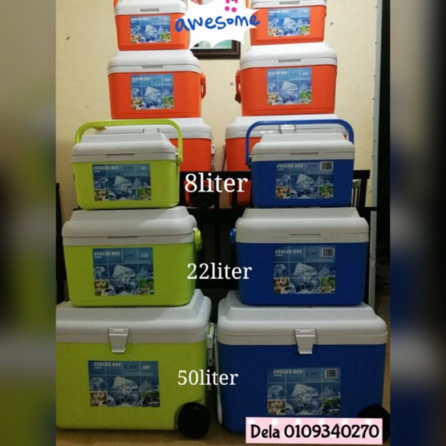 COOLER BOX SET BESAR BERODA | Shopee Malaysia