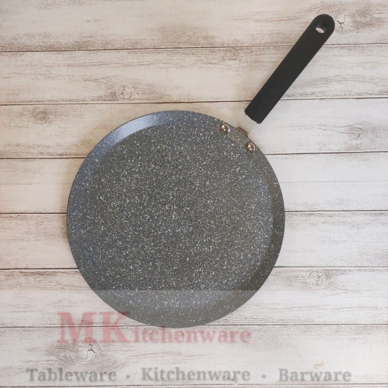 (MKitchenware) Non Stick Marble Coating Crepiera Pan Kuali Leper Non ...