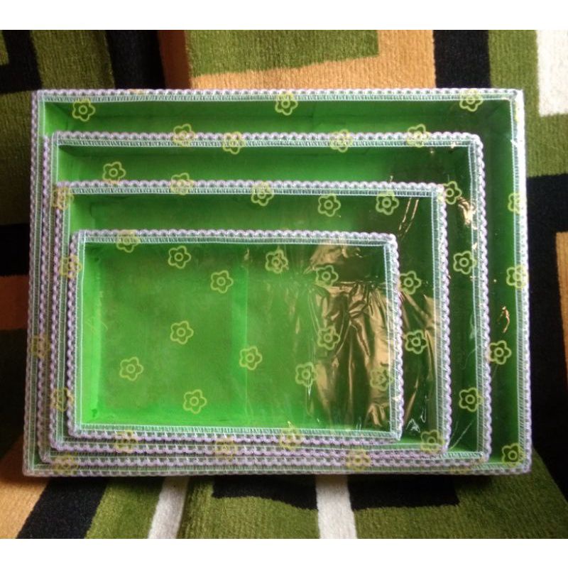 Application Tray box/Delivery box Contains 4 pcs Wedding Gift box ...