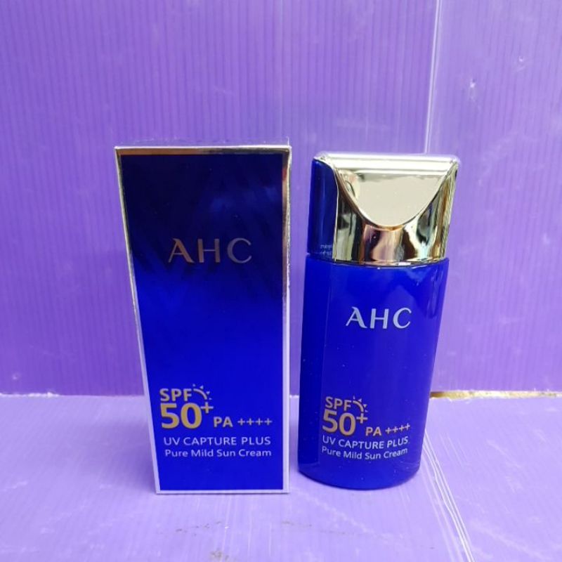 Ahc Spf 50 Pure mild Sun Cream Facial Sumblock 50 ml | Shopee Malaysia