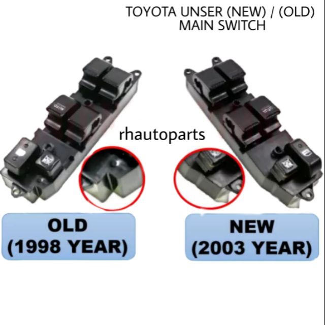 Toyota Unser Old New Model/Camry 93 SXV10 (same unser old) Main Power ...
