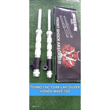 TENNO FORK LAY CNC YAMAHA LC135 4S V1 HINGGA V7/HONDA EX5/WAVE 100 100% ...
