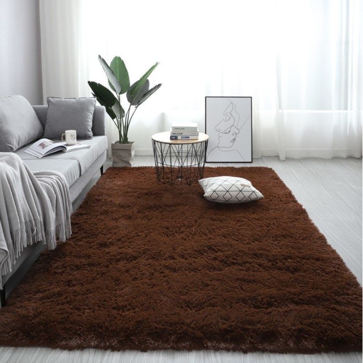XXL/XL/L/M Carpet Bulu For Home Deco Soft Floor Mat Karpet Bulu Lembut ...