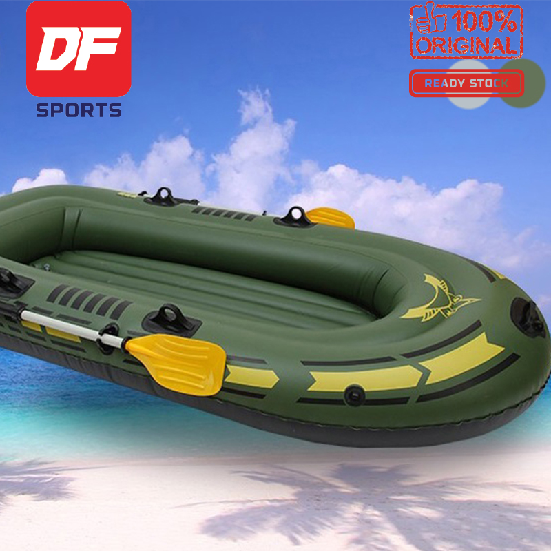 DF.os Portable Inflatable Boat Double Thicken Water Sport Boat 2 Person ...
