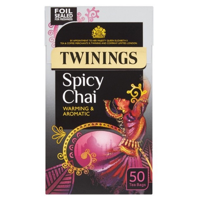 Lipton Chai Tea 20 cts/ Twinings Spicy Chai - 50 TEA BAGS/ Hamsptead ...