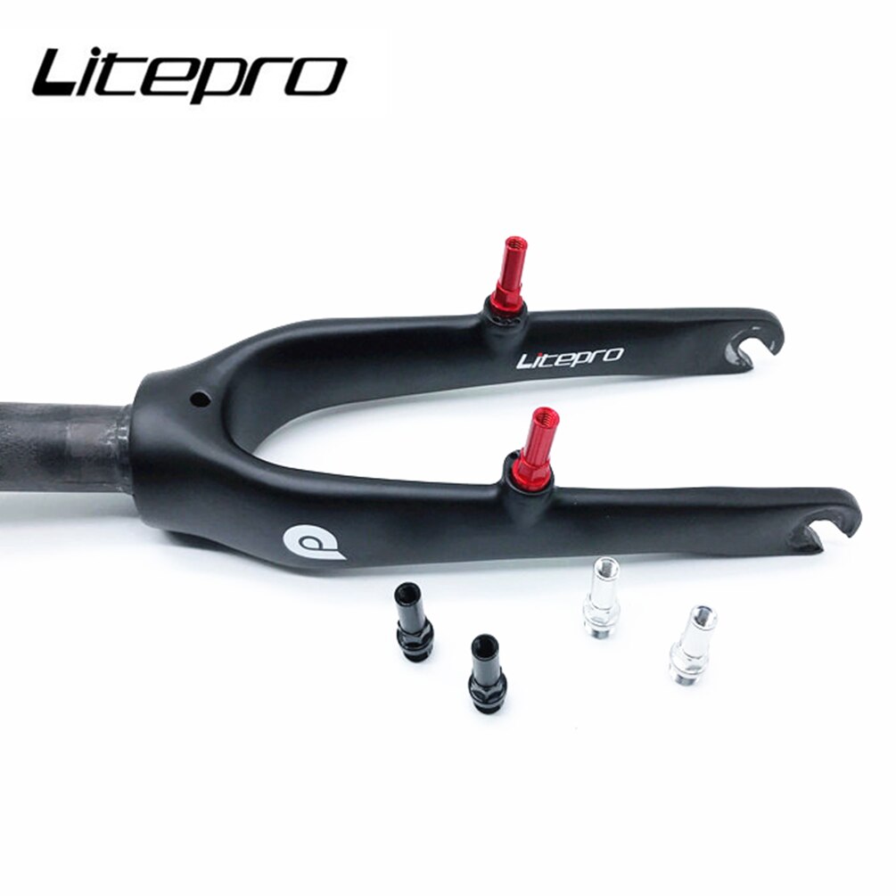 Litepro Folding Bicycle M10 Front Fork V Brake Column Mountain MTB Road ...