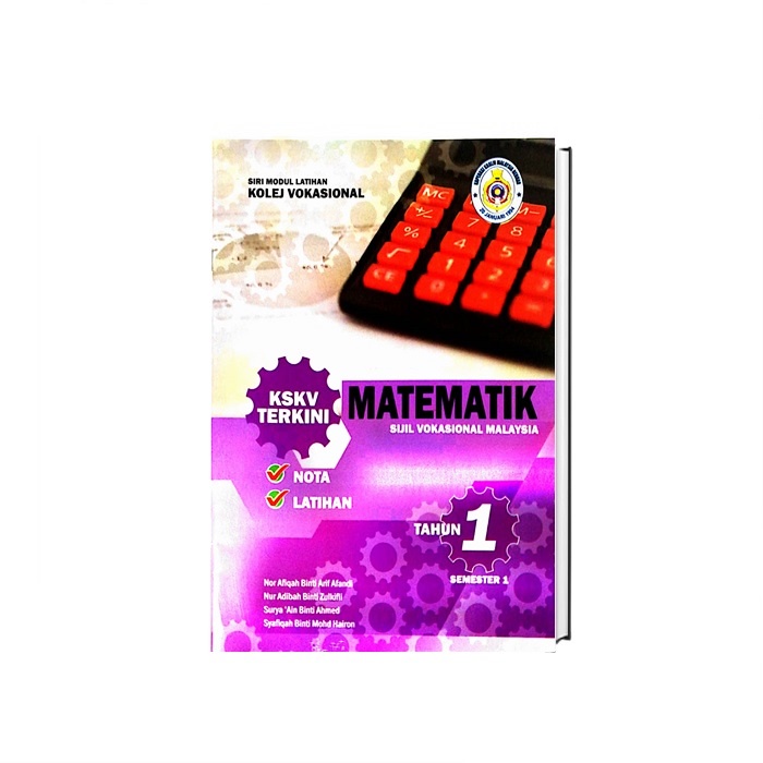 Siri Modul Latihan Kolej Vokasional: Matematik Tahun 1 Semester 1 | Shopee Malaysia
