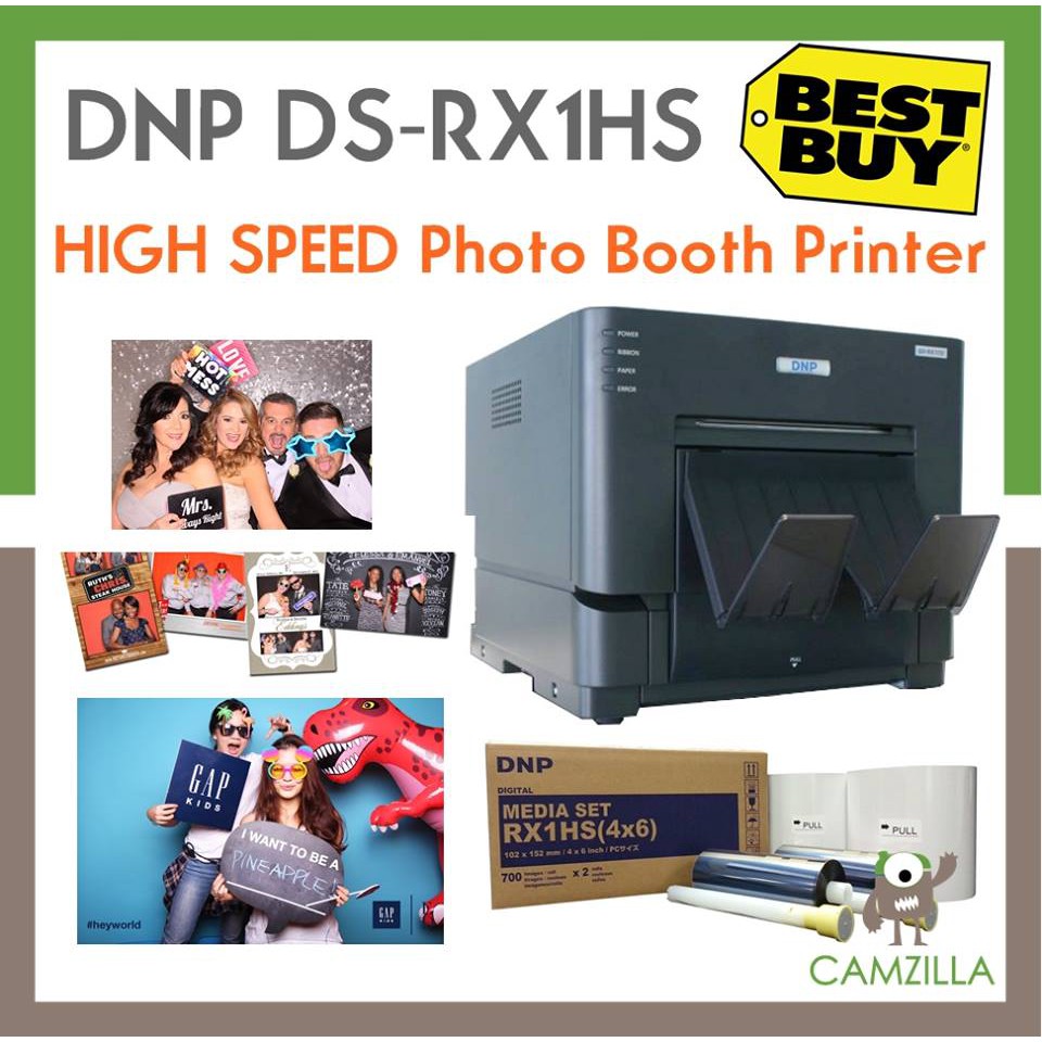 【PROMOTION】 DNP DS-RX1HS Photo Booth Printer + 2 Rolls 4 x 6" Media Set | Shopee Malaysia