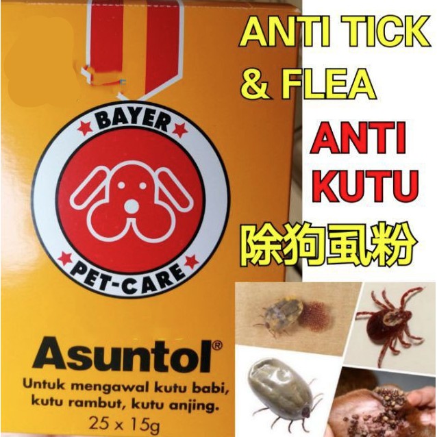 [READY STOCK] ANTI TICK & FLEA BATH FOR DOG ASUNTOL ANTI TICK & FLEA ...