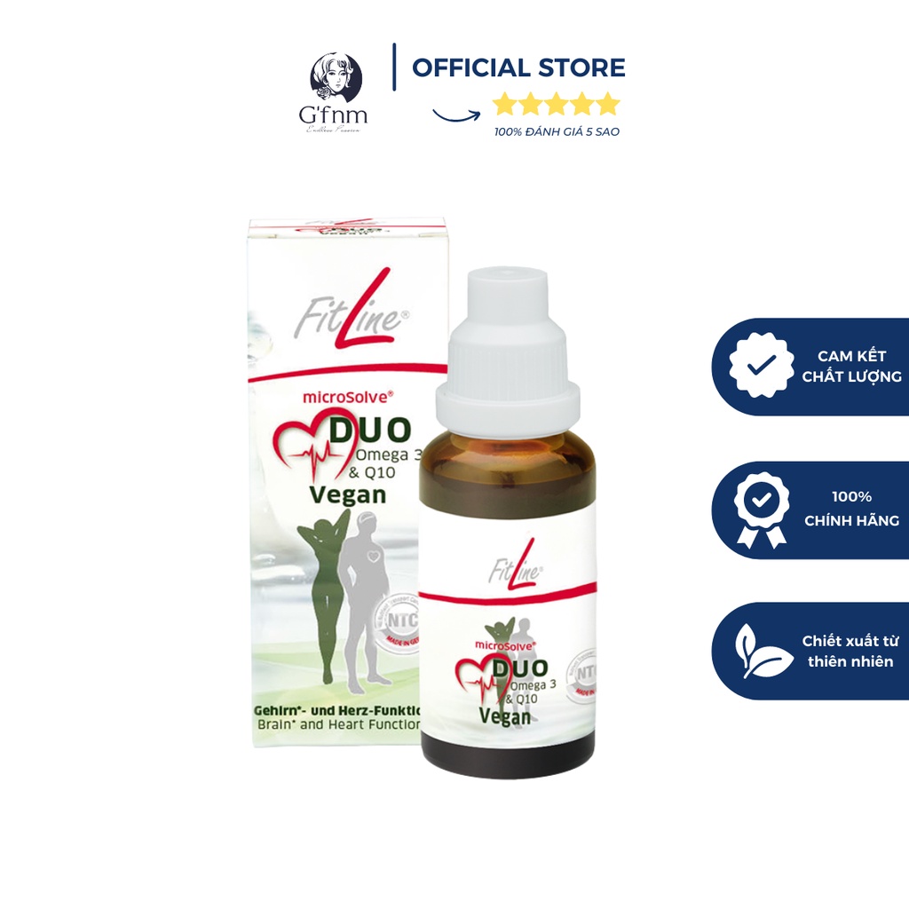 Food Support FITLINE HEART DUO Support Brain Function 50ml | Shopee ...