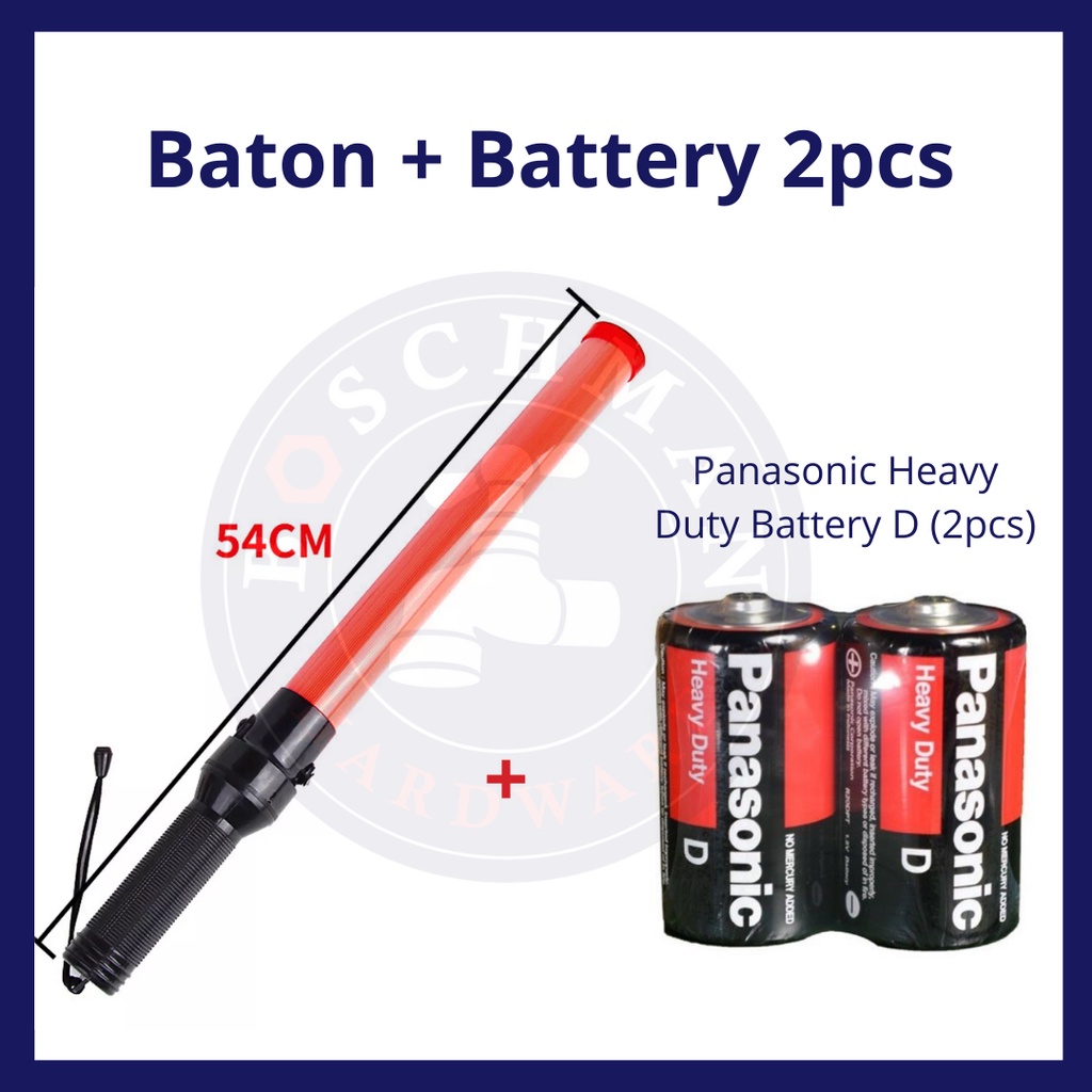 LED Traffic Baton Light Safety Rescue Signal Warning Flash Light ...